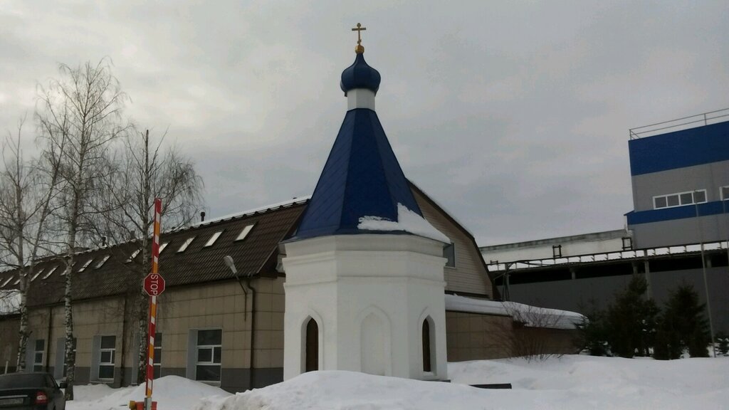 Şapel, haç anıtı Часовня, Kazan, foto