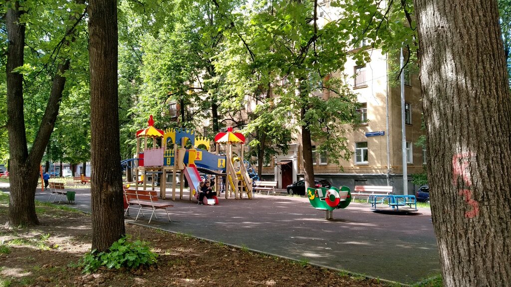 Oyun alanı Playground, Moskova, foto