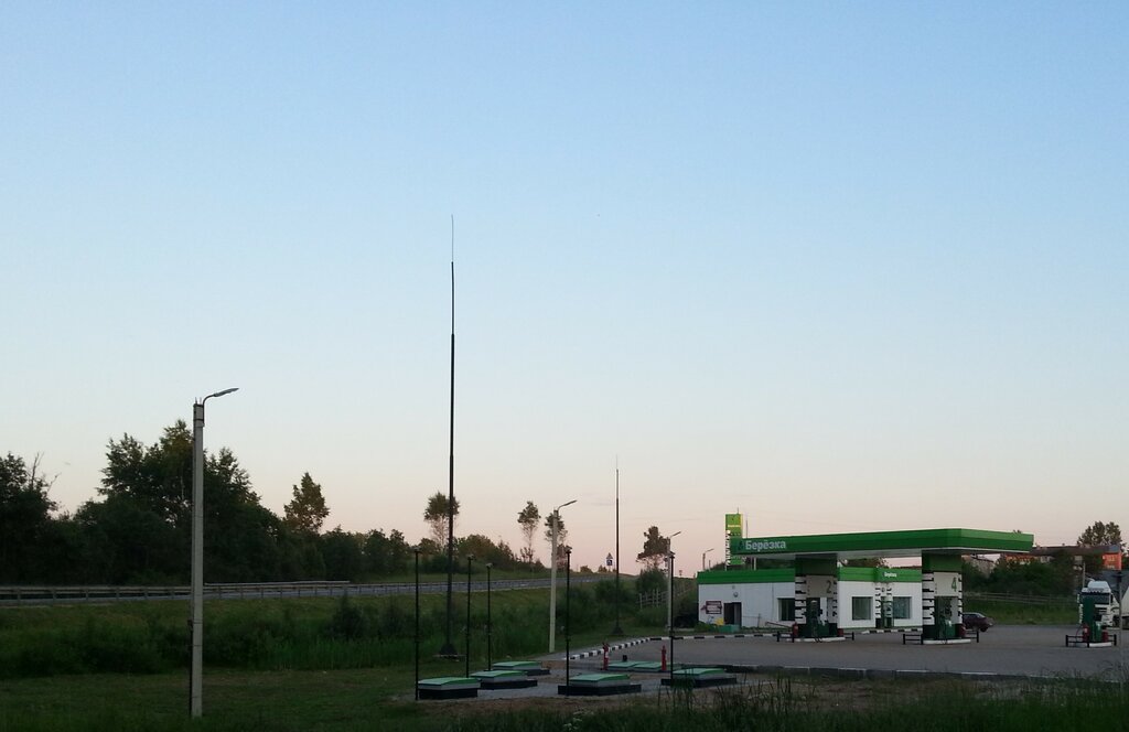 Benzin istasyonu Beryozka, Yaroslavskaya oblastı, foto
