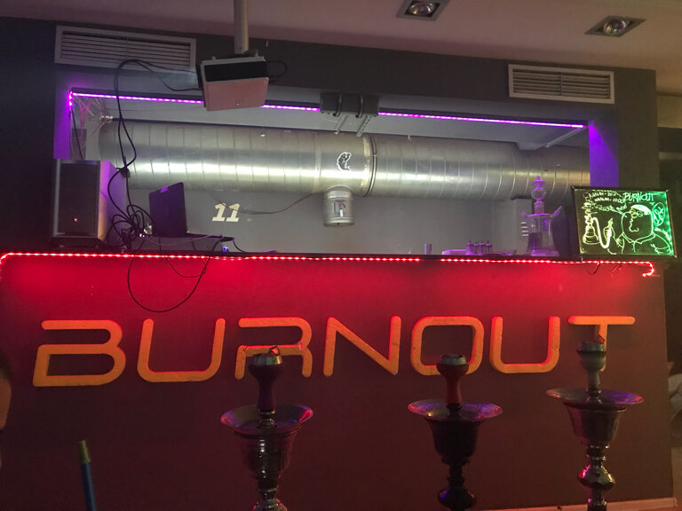 Kafe Burnout, Moskova, foto