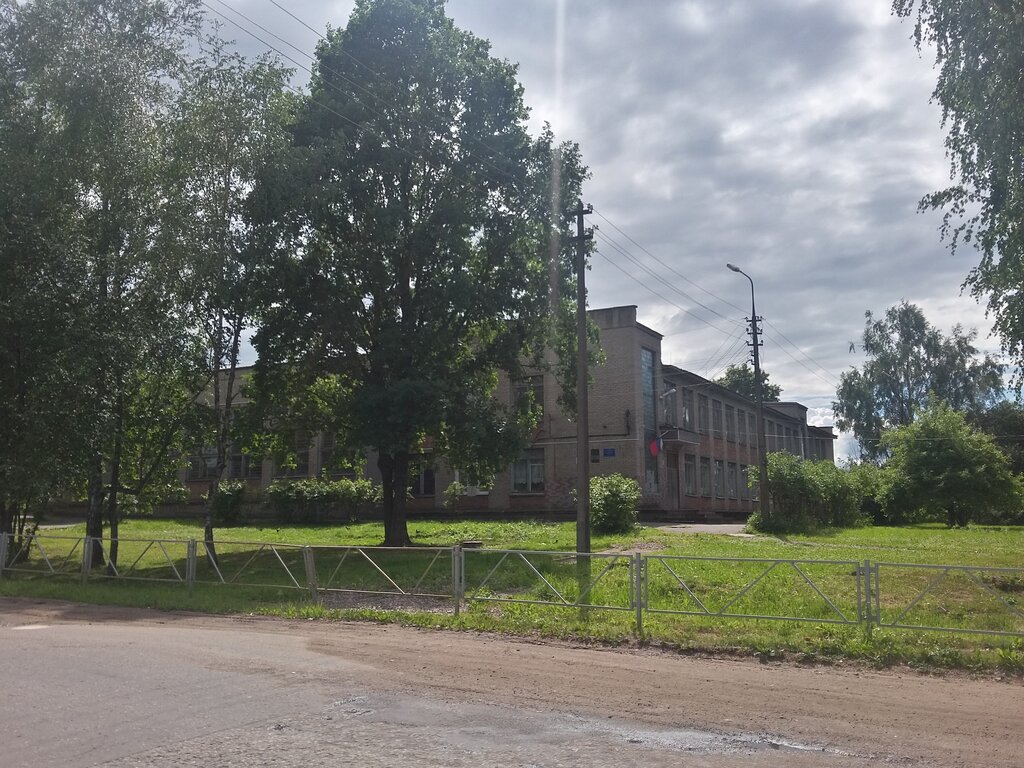Ortaokul Lychevskaya Srednyaya Obshcheobrazovatelnaya shkola, Pskovskaya oblastı, foto