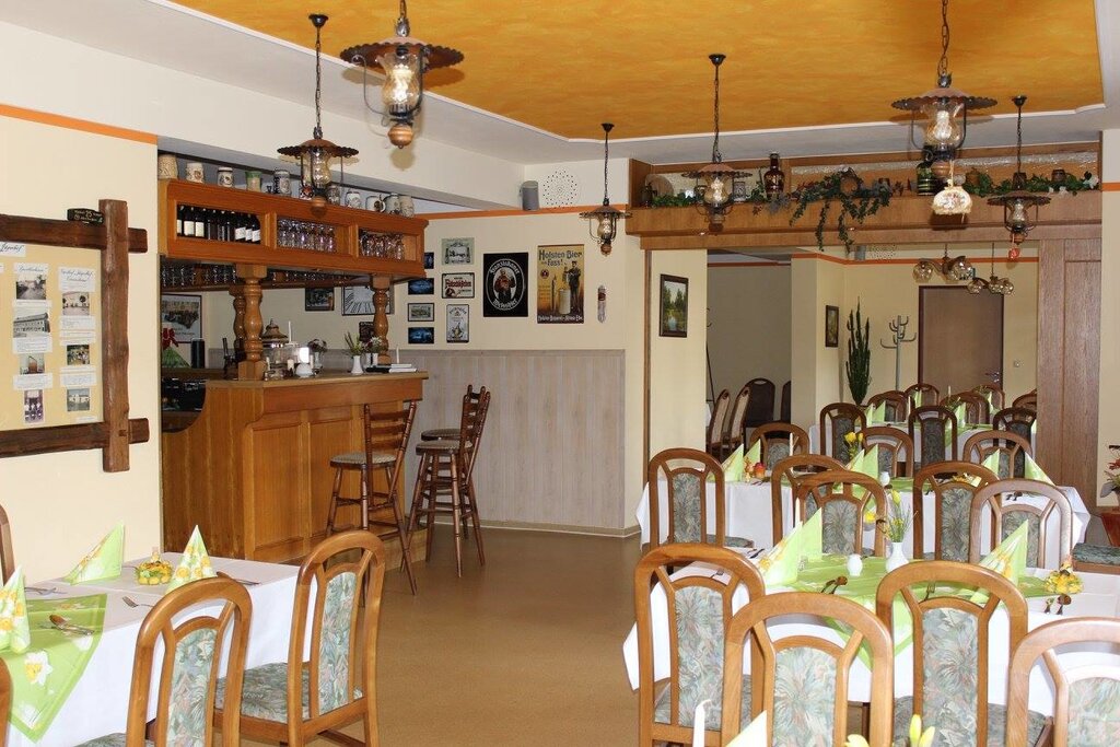 Restoran Gaststätte Jägerhof-Wiednitz, Saksonya, foto