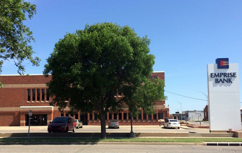 ATM'ler Emprise Bank, Wichita, foto