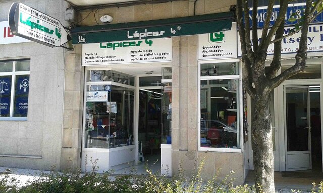 Fotokopi dükkanları Lápices 4, Santiago de Compostela, foto