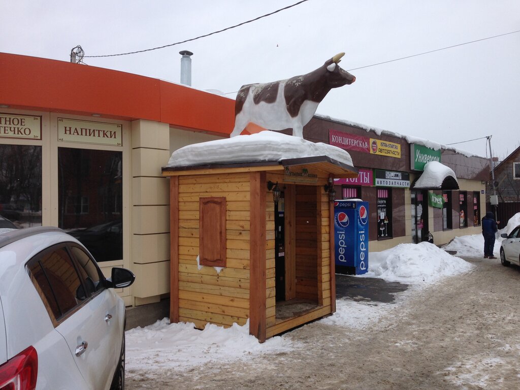 Market Milk of Bottle, İstra, foto