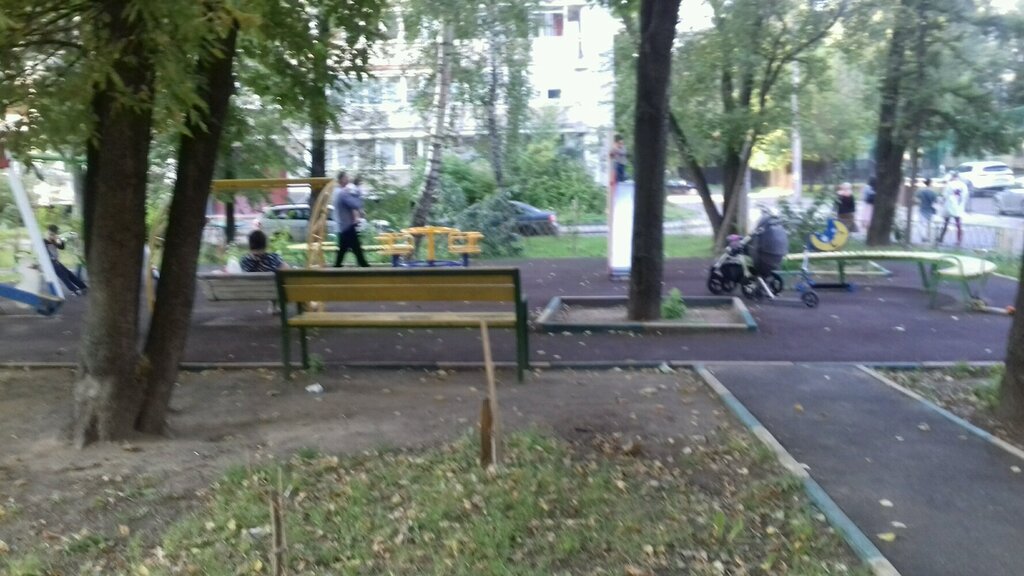 Oyun alanı Детская площадка, Moskova, foto