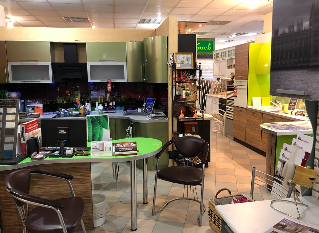 Duvar kağıdı mağazaları Salon L'Decor, Dubna, foto