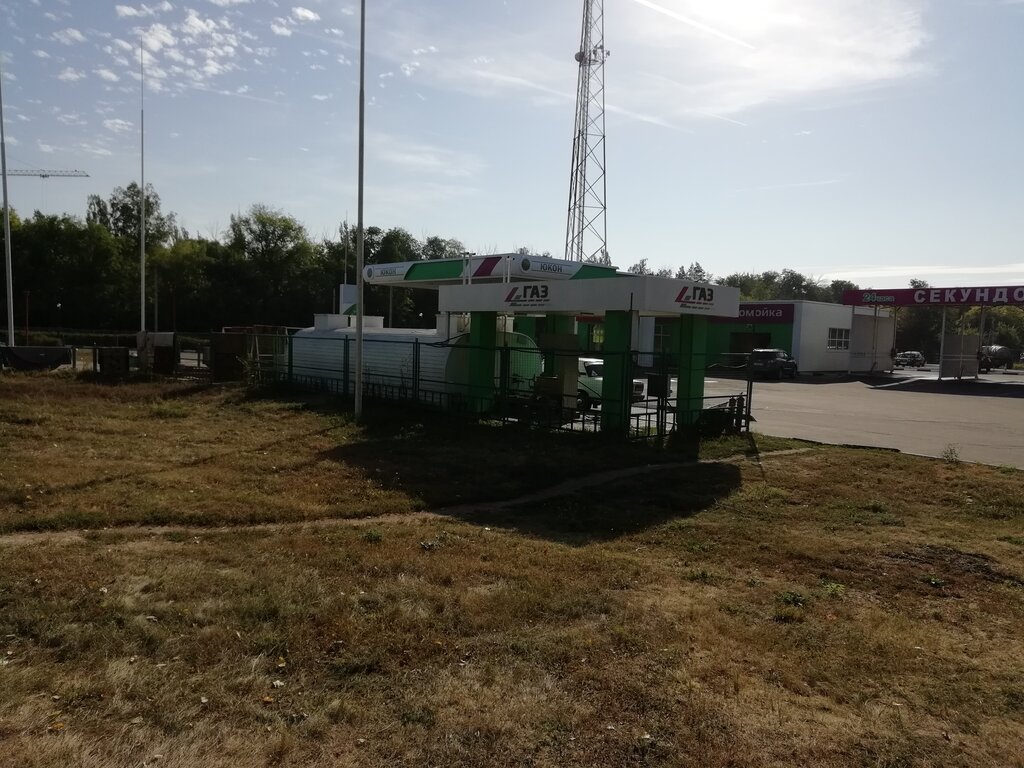 Benzin istasyonu Bashneft, Semiluki, foto