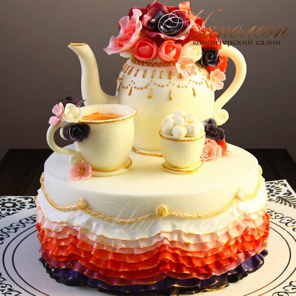 Özel pasta siparişi Napoleon, Moskova, foto