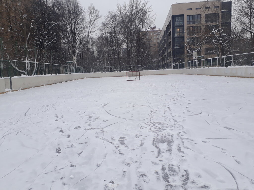 Buz pateni pistleri Ice rink, Moskova, foto