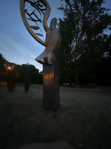 Dove of peace (Penza, Pervomayskiy District, Zapadnaya Polyana Microdistrict), park, sokak heykeli  Penza'dan