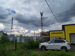 Вышка сотовой связи (Kaluga, mikrorayon Turynino, kvartal Turynino-3), telekomünikasyon ekipmanları  Kaluga'dan