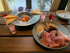 Fischhoff Рыбный двор (ulitsa Pobedy No:27, Rybachiy Village), kafe  Kaliningradskaya oblastından