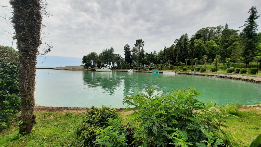i̇skele Jetty , Gagra Bölgesi, foto