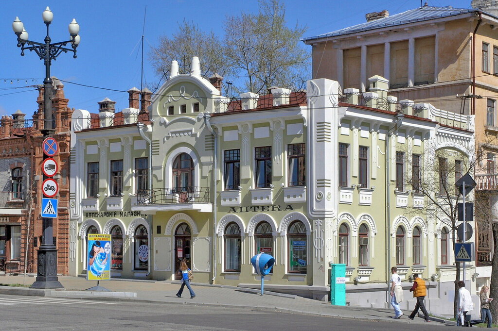 Turistik yerler Доходный дом Хлебниковых, Habarovsk, foto