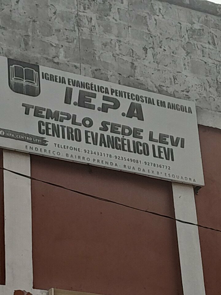 Protestan kilisesi Igreja Evangélica Pentecostal em Angola, Loanda, foto