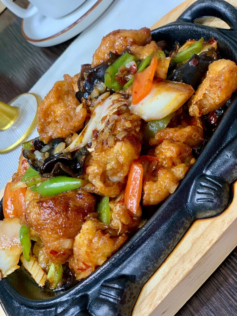 Kafe Fish barmaq, Almatı, foto