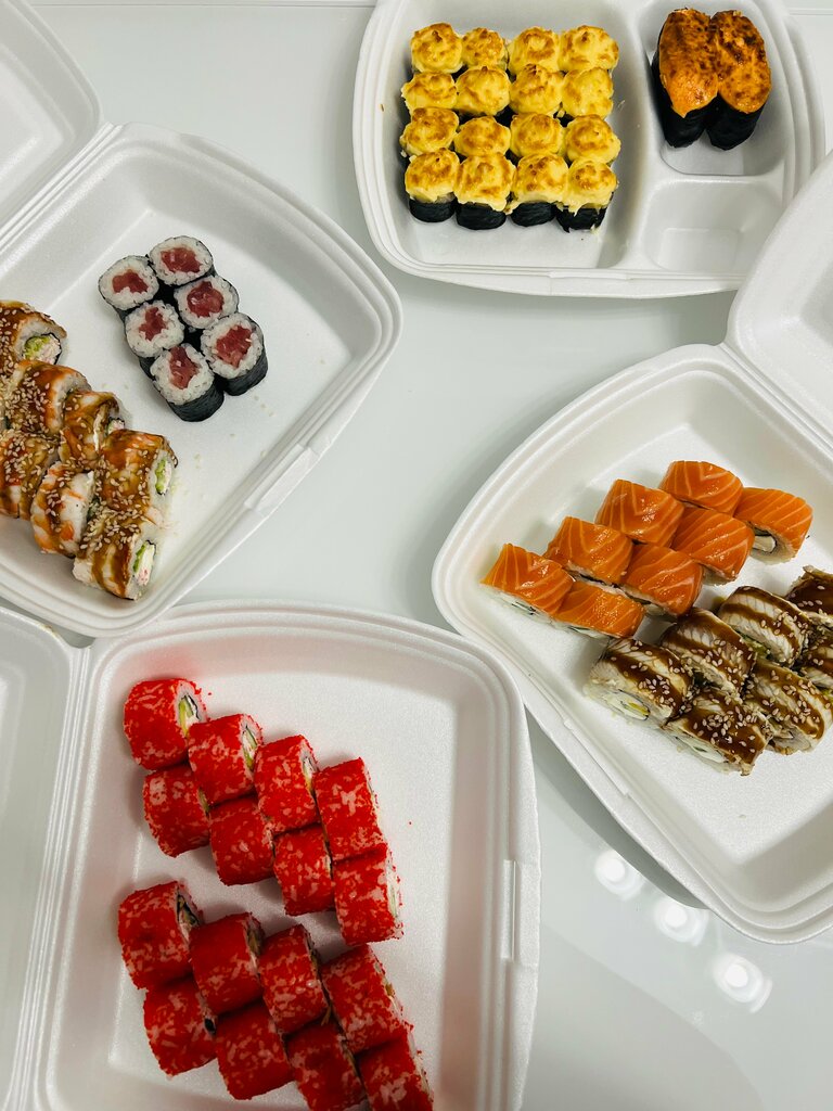 Suşi ve asya ürünleri Sushi Wok, Moskova ve Moskovskaya oblastı, foto