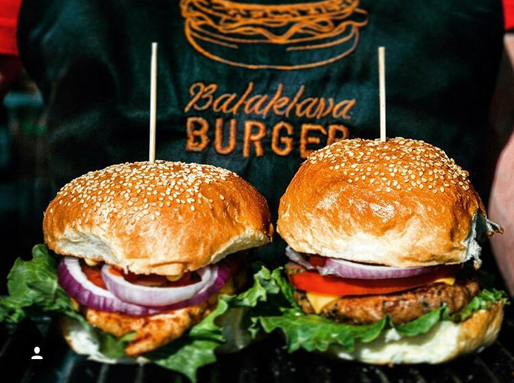 Fast food Balaklava burger, Sevastopol, foto