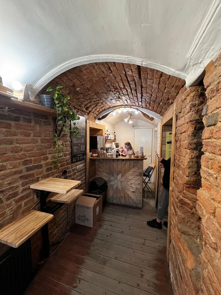 Kahve dükkanları Moloko, Saint‑Petersburg, foto