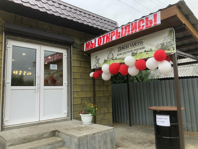Bira dükkanı Дикий Хмель, Kamyşlov, foto