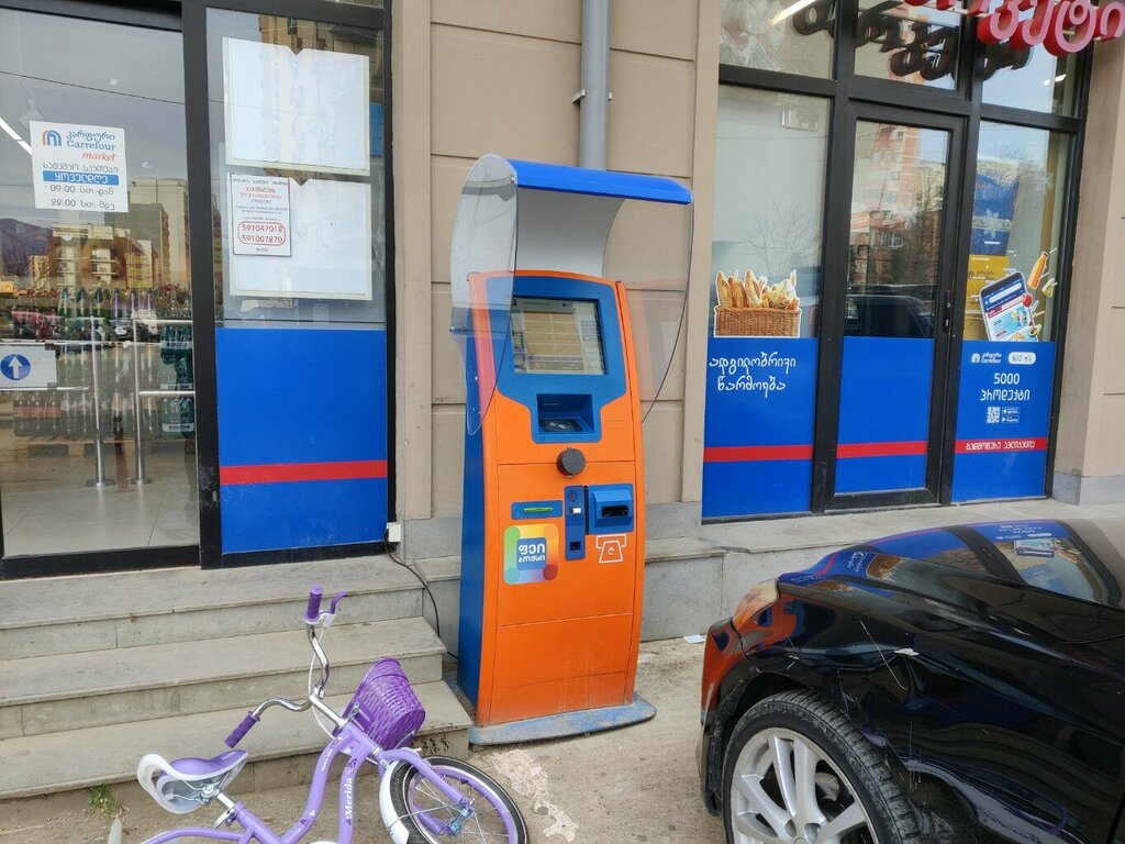 Ödeme terminali PayBox, Tiflis, foto