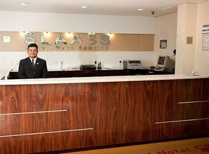 Boulevard Slaass Flat Hotel (Amazonas, Manaus, Avenida Álvaro Botelho Maia), otel  Manaus'tan