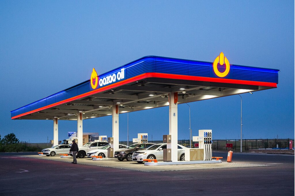 Benzin istasyonu Qazmunaıgaz, Atırav, foto