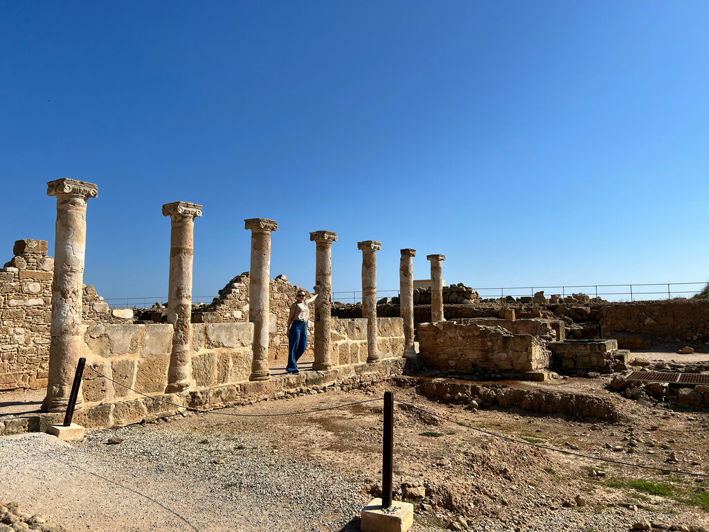 Turistik yerler Forty Columns Fortress, Baf İlçesi, foto