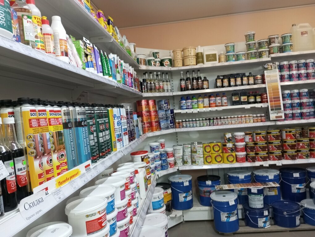 Yapı mağazası Строительный магазин, Arhangelskaya oblastı, foto