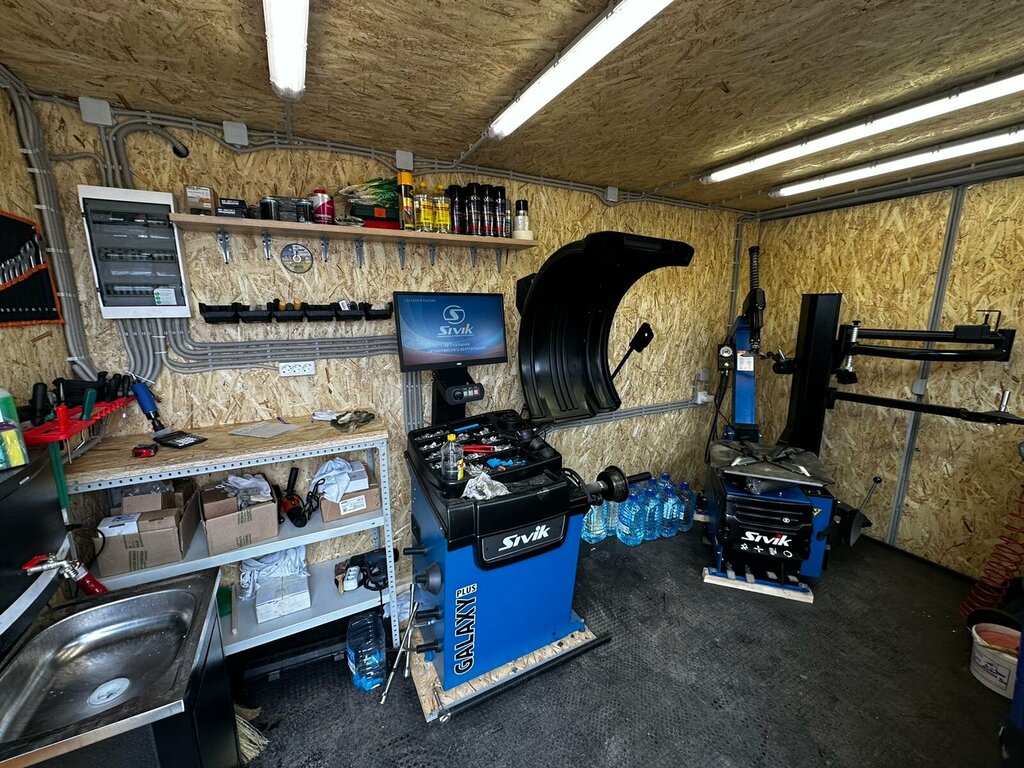 Oto lastik tamiri Шиномонтаж, Moskova, foto