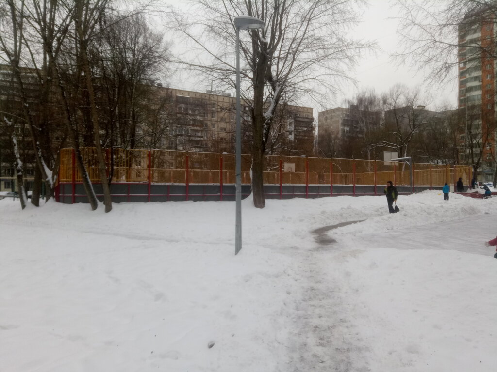 Spor alanı Дворовая территория, спортивная площадка, Moskova, foto