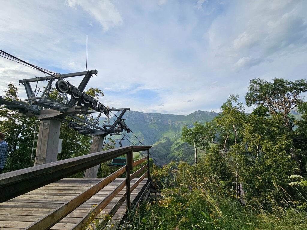 Hızlı ulaşım istasyonu High-speed urban transport station, İnguşetya, foto