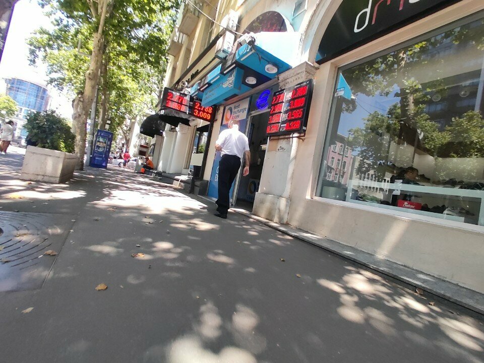 Döviz büroları Money exchange, Tiflis, foto