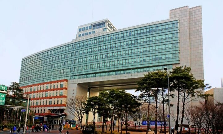 Metro istasyonu Hongik University subway station, Seul, foto