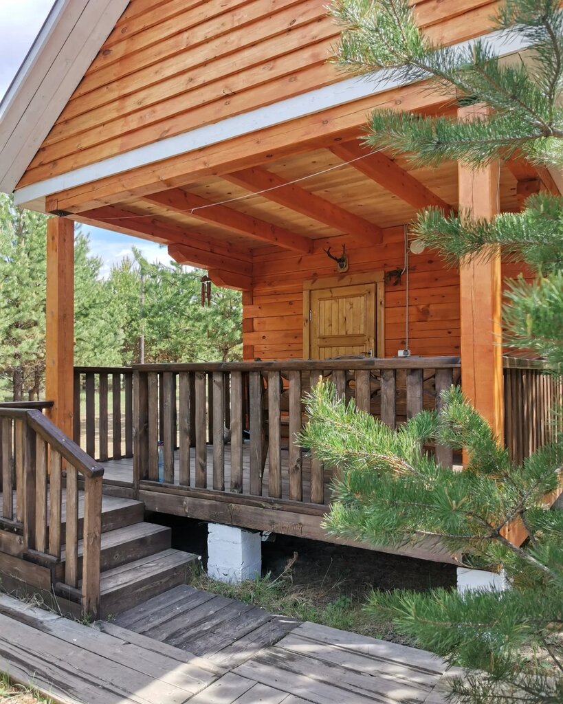 Resort oteller, tesisler Хвойная, İrkutskaya oblastı, foto