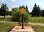 Арт-объект Велосипед кузнеца (Steklovskaya Street No:80), sanat atölyeleri  Kuznetsk'ten
