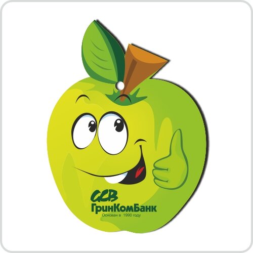 Promosyon ürün üreticileri Florius. Car air-freshener, Novosibirsk, foto