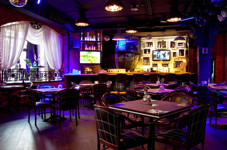 Kafe Manzho Lobbi-bar, Moskova, foto