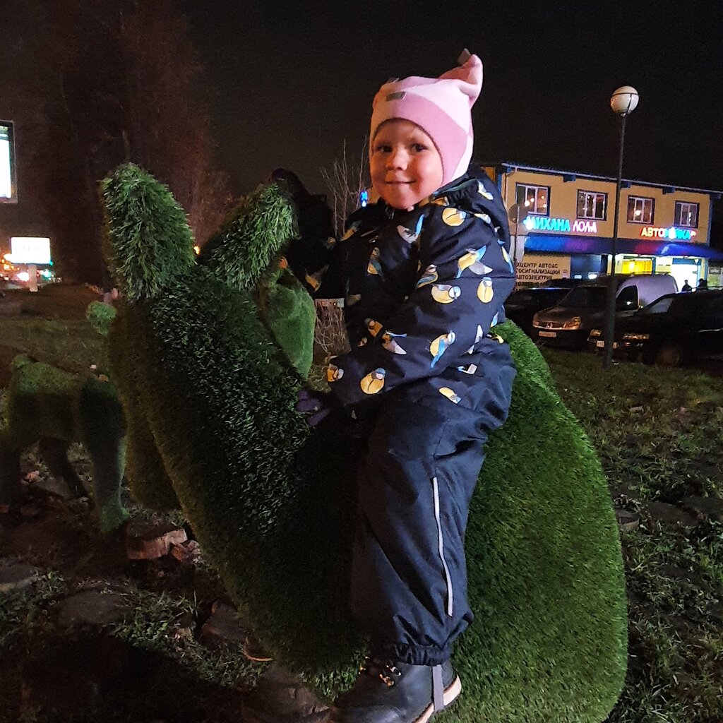 Park, sokak heykeli Олени, Krasnogorsk, foto