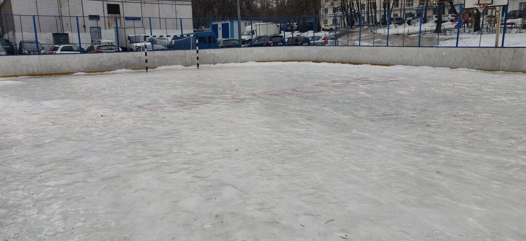Buz pateni pistleri Ice rink, Moskova, foto