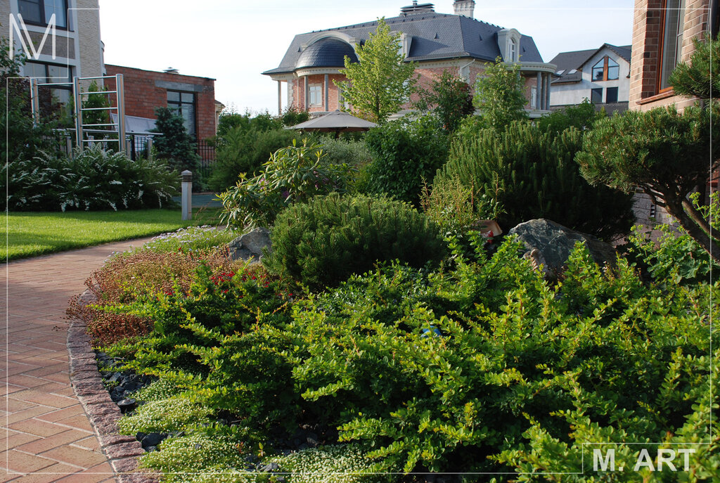 Peyzaj tasarımı M. Art, Moskova, foto
