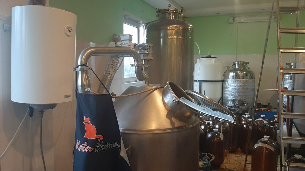 Bira fabrikası Пивоварня Der Kater, Saint‑Petersburg ve Leningradskaya oblastı, foto