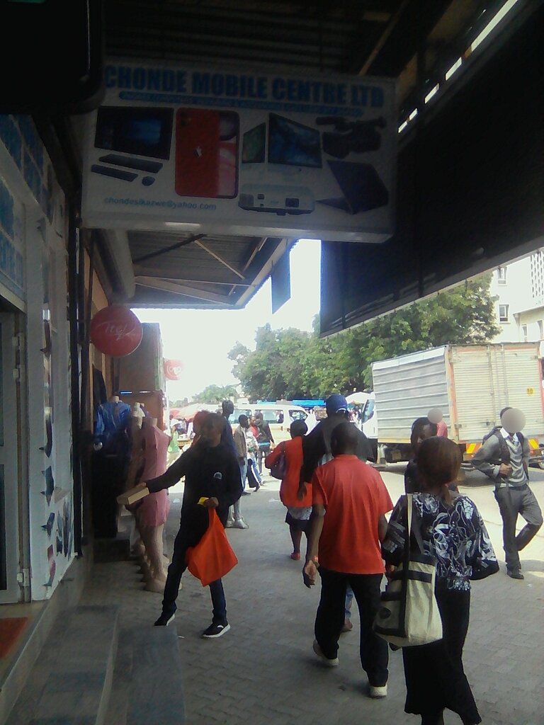 Elektronik eşya mağazaları Chonde Mobile Centre, Lusaka, foto