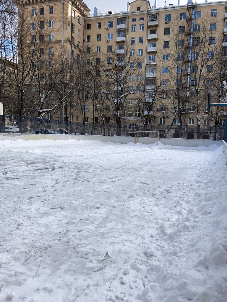 Buz pateni pistleri Ice rink, Moskova, foto