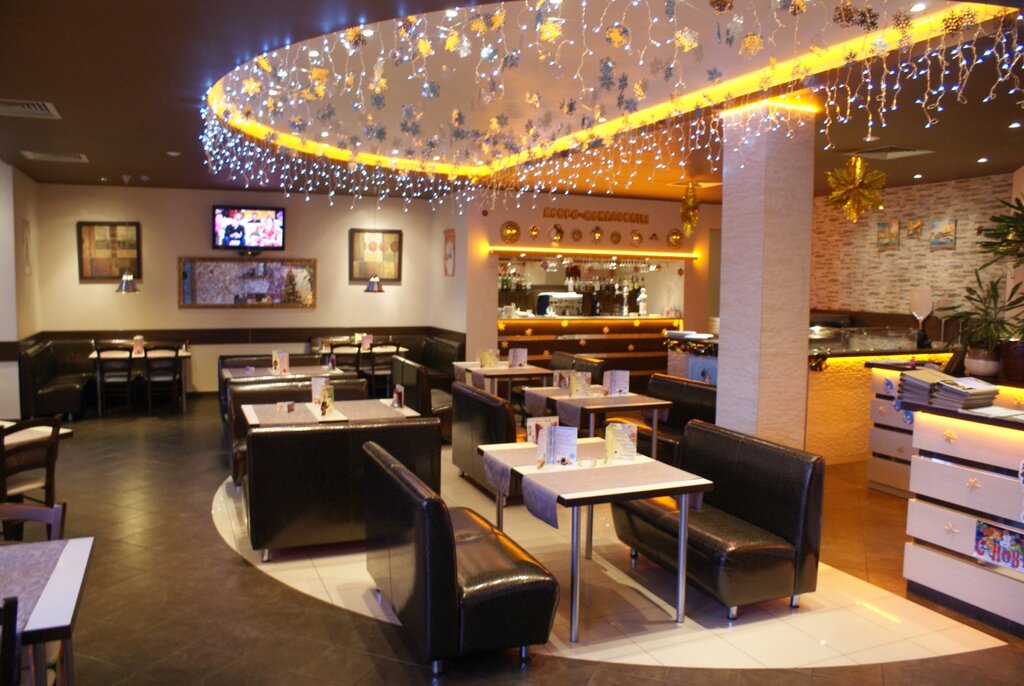 Pizzacılar Kafe Kampanello v Marino, Moskova, foto