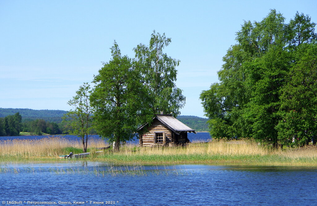 Turistik yerler Баня из деревни Усть-Яндома, Karelya, foto