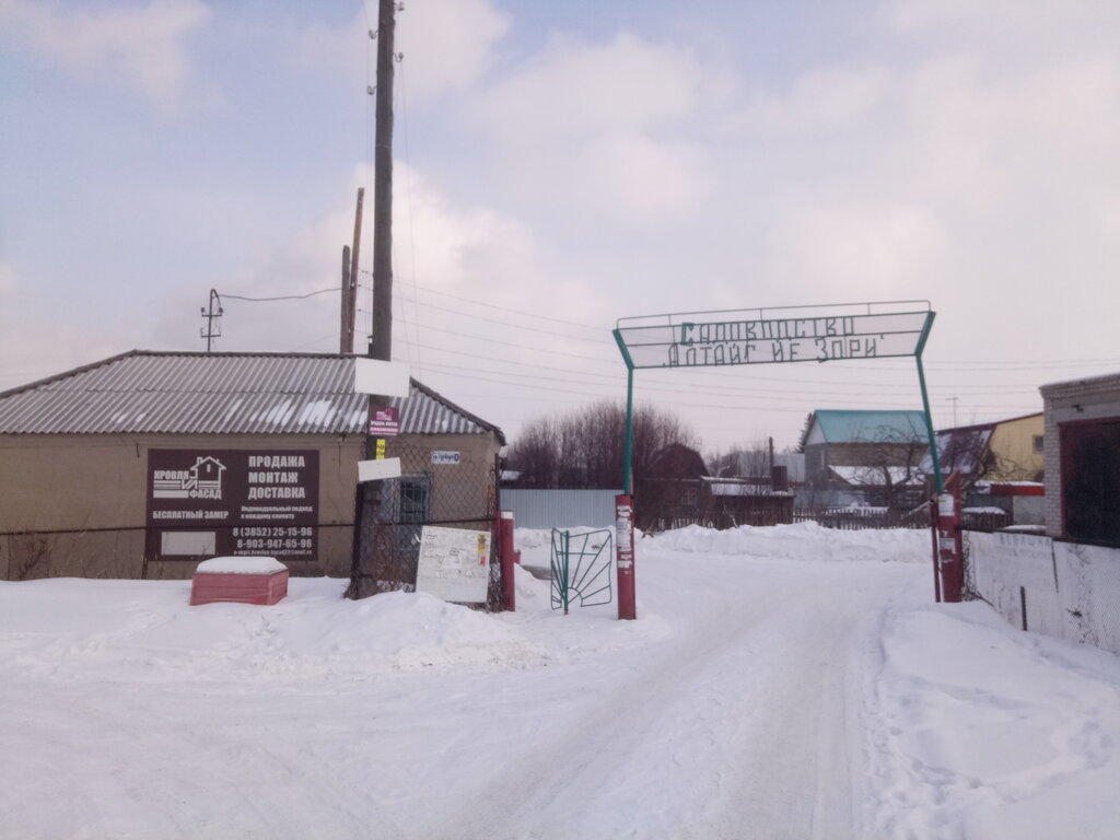 Belediyeler, devlet daireleri Правление СНТ Алтайские зори, Altayski krayı, foto