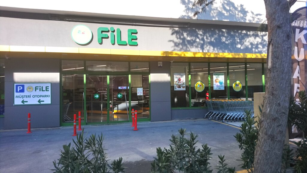 Süpermarket File Market, İstanbul, foto