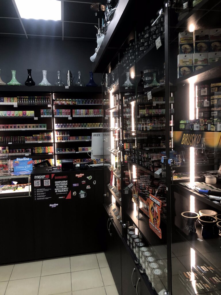 Elektronik sigara satış noktaları Dymshop, Moskova ve Moskovskaya oblastı, foto